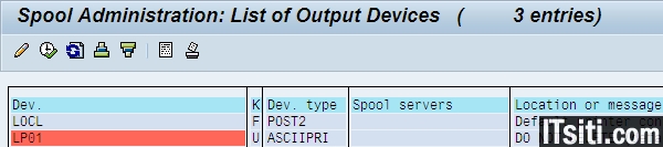 Difference: SAP Printer LP01 & LOCL